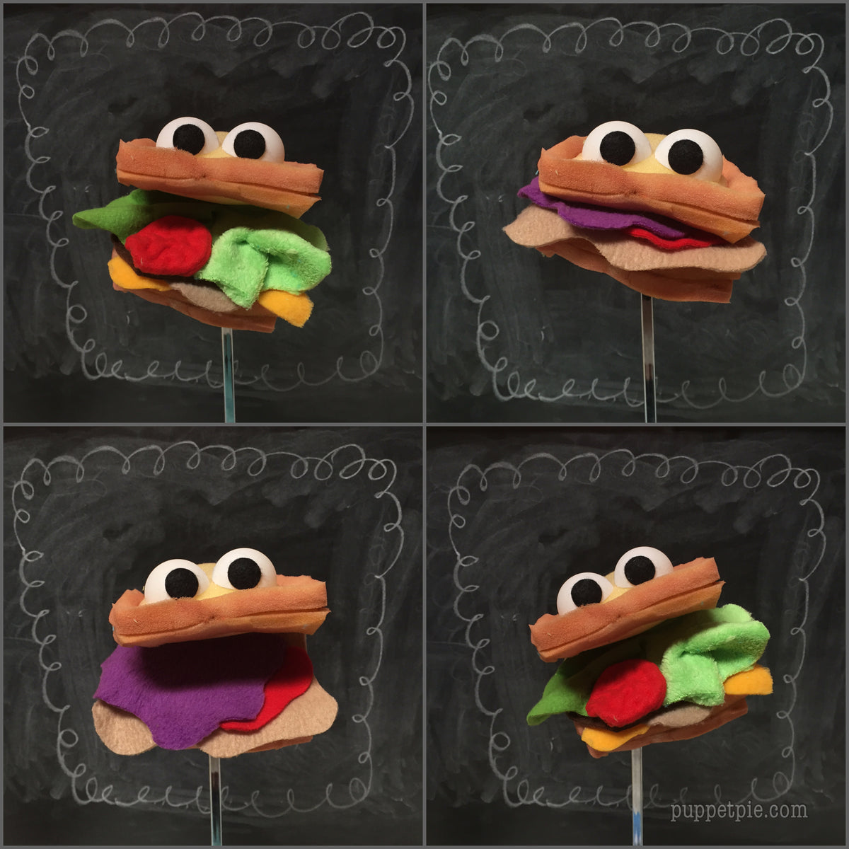 Make a Talking Sandwich – Puppet Pie